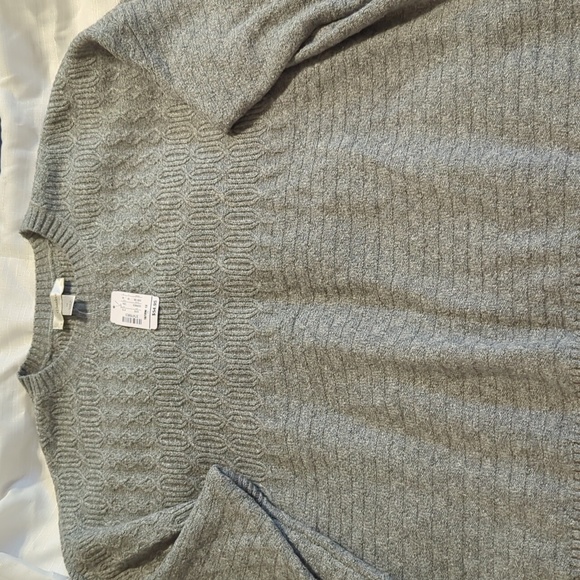 CJ Banks | Sweaters | Cj Banks Grey Sweater Nwt | Poshmark